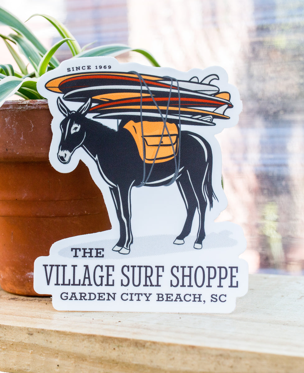 Pack Mule sticker – Village Surf Shop